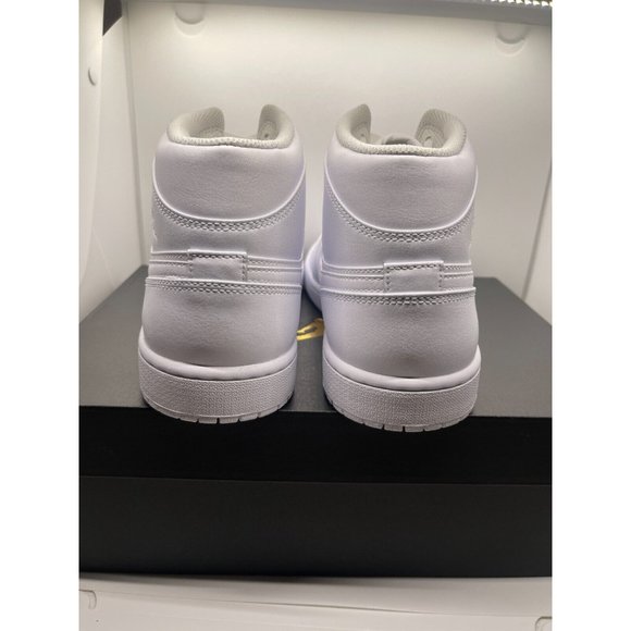 Jordan | Shoes | Nike Air Jordan Mid Triple White 222 Shoes White ...